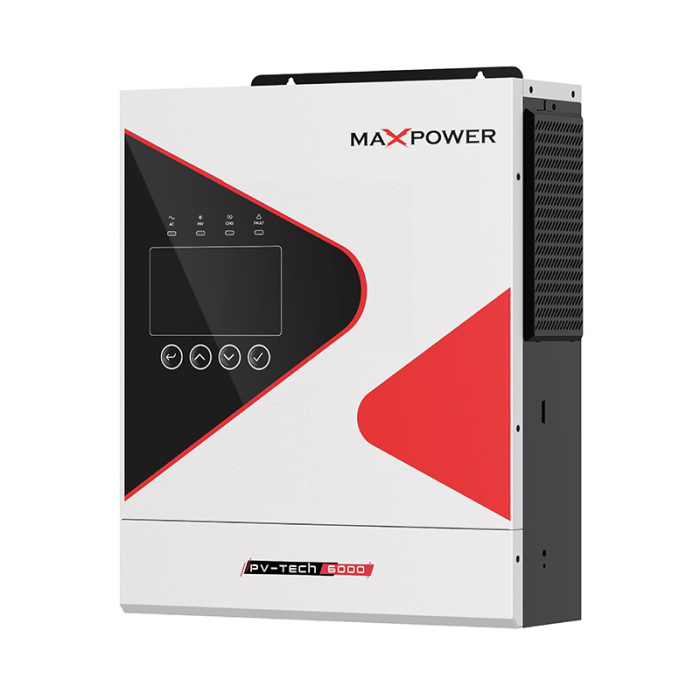 MaxPower PV Tech 6000 (IP21 Hybrid Inverter) – Right Solar Alternative ...